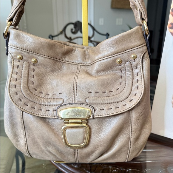 b. makowsky | Bags | B Makowsky Brown Leather Shoulder Bag | Poshmark